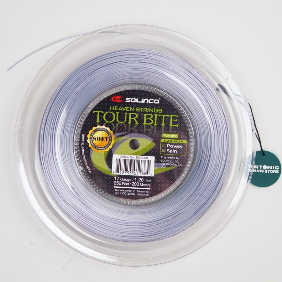 Jual Senar Tenis Solinco Tour Bite Soft Tennis Potongan Reel 12m ...