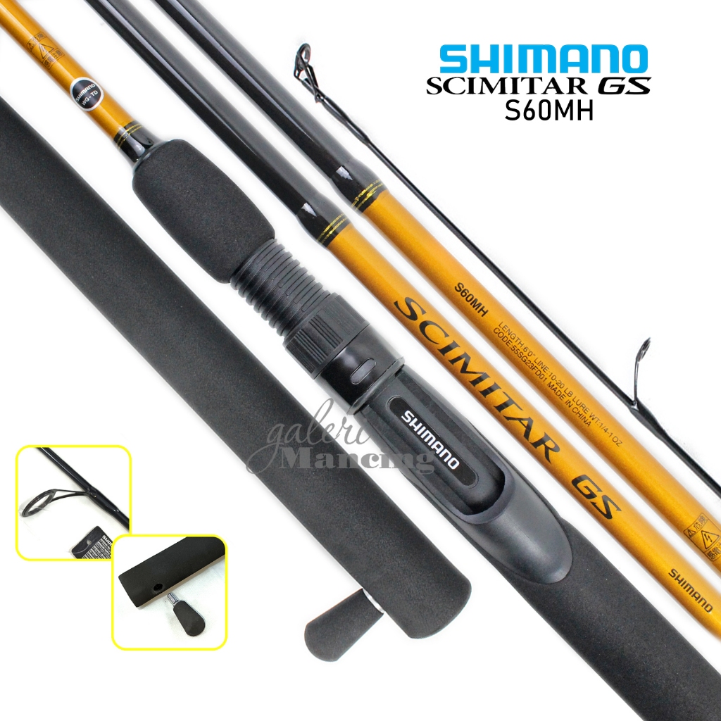 Jual Joran Shimano SCIMITAR GS S60M&S60MH | Spinning Galatama | Resmi ...