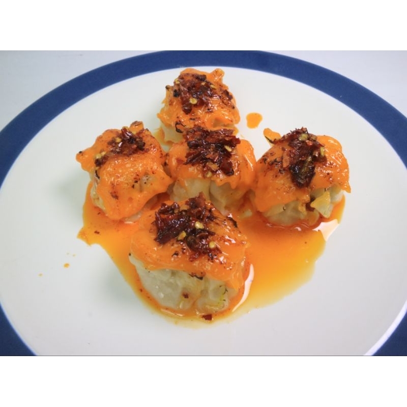 Jual Dimsum Mentai Chili Oil isi 8 pcs || Hanya Pengiriman INSTAN ...