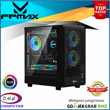 Jual FPMAX AIRMESH G2 Tempered Glass Mid Tower M-ATX Gaming Case ...