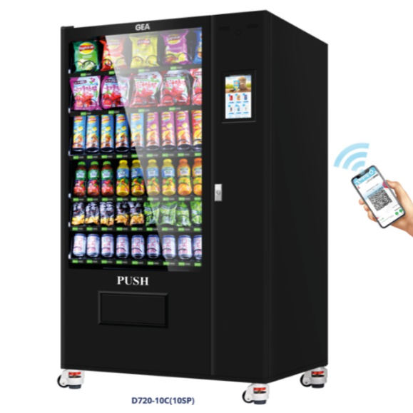 Jual Gea D720-10C(10SP) Vending Machine Spiral System / Mesin Otomatis ...