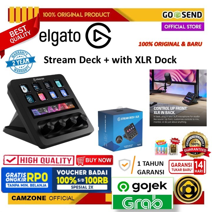 Jual Elgato Stream Deck + with XLR Dock | Elgato Stream Deck Plus with ...