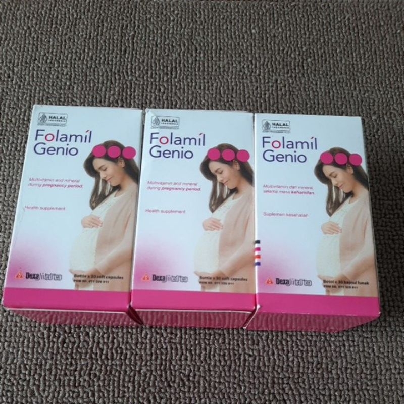 Jual folamil genio 30 capsules | Shopee Indonesia