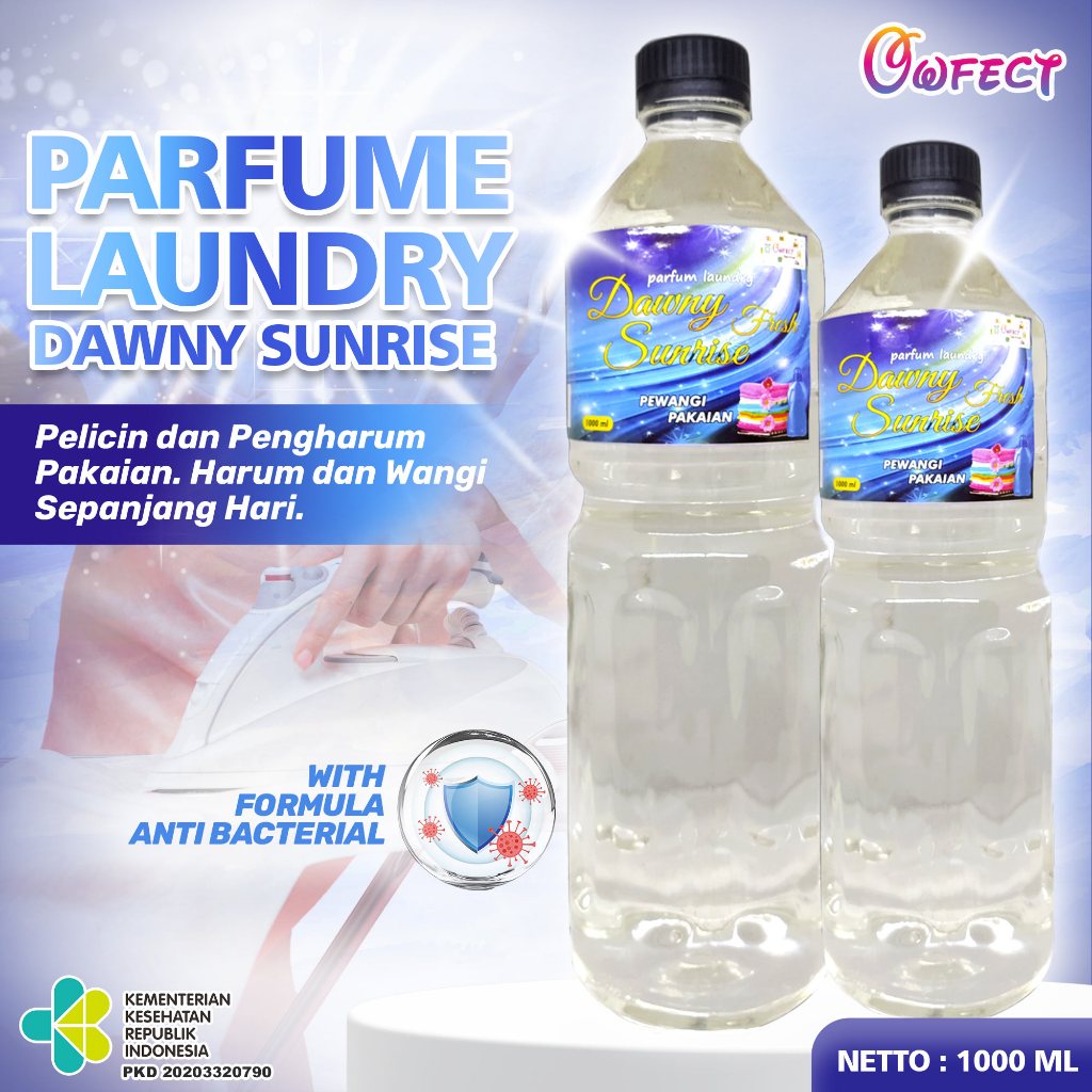 Jual Parfum Laundry DAWNY SUNRISE FRESH /Pewangi pakaian /pewangi ...