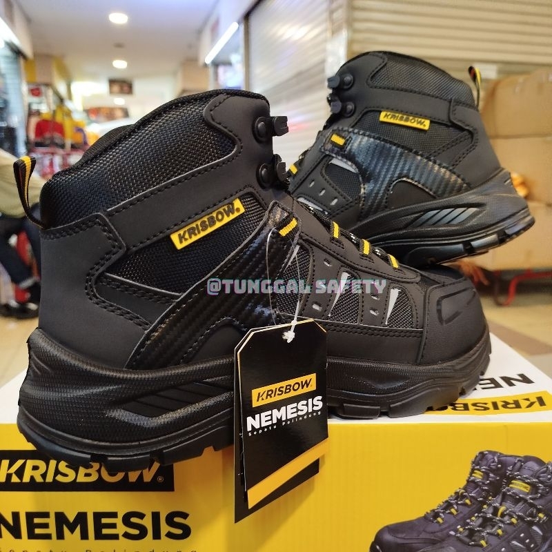 Jual Sepatu Safety Krisbow nemesis 6 inch / Sepatu Safety krisbow ...