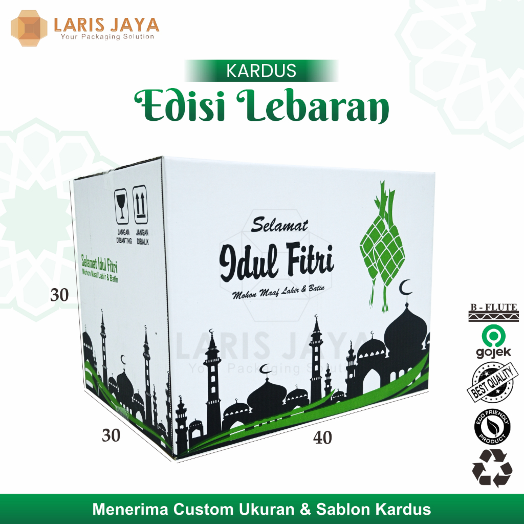 Jual BOX PARCEL A1 BESAR ~ 40x30x30cm Kardus || Lebaran || Idul Fitri ...
