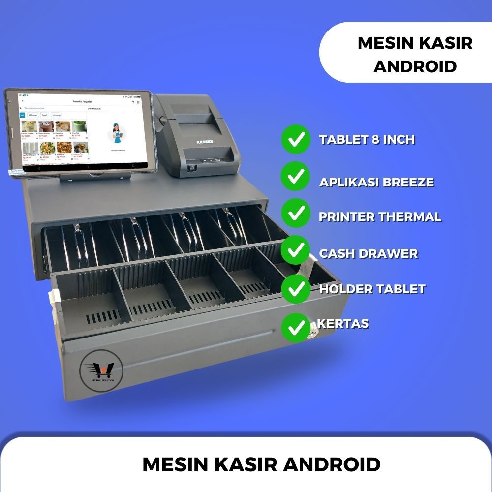Jual MESIN KASIR ANDROID - APLIKASI KASIR BISA MULTI LOKASI DAN LAPORAN ONLINE | Shopee Indonesia