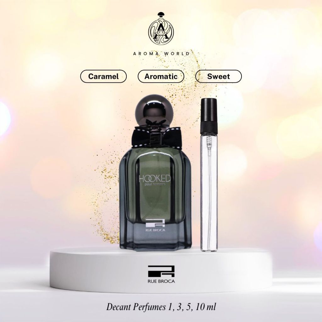Jual Decant Parfum Afnan Hooked Black Pour Homme by Rue Broca EDP For ...