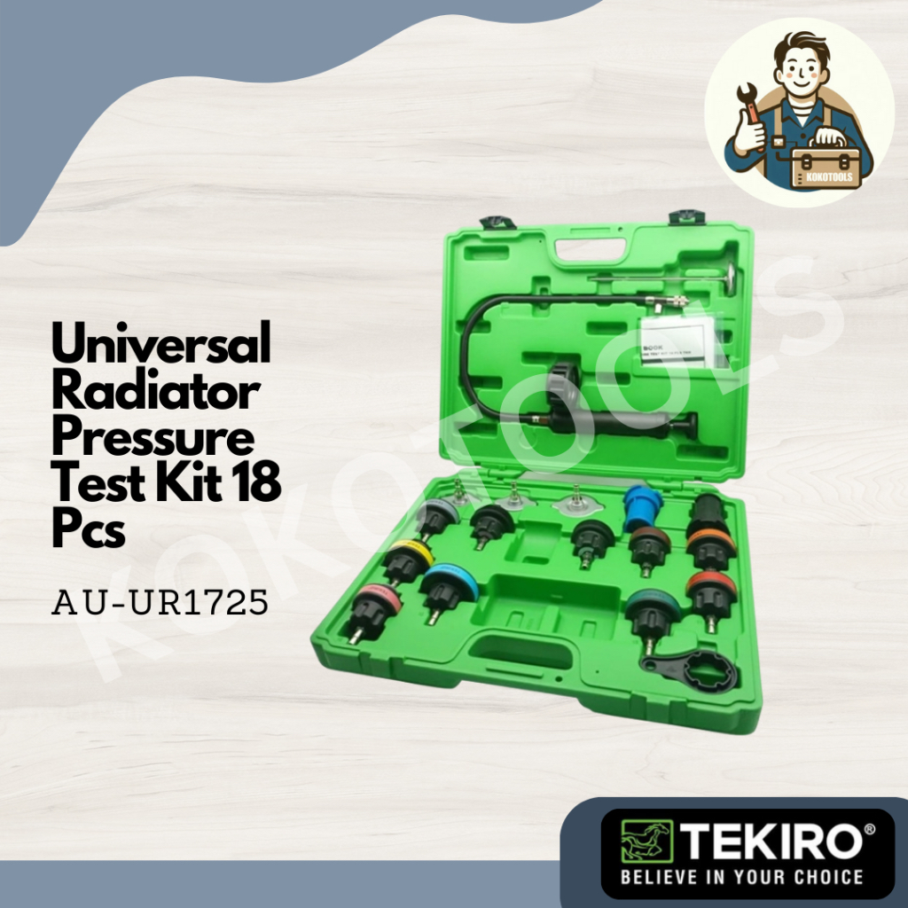 Jual Universal Radiator Pressure Test Kit Alat Uji Tekanan Radiator 18 ...