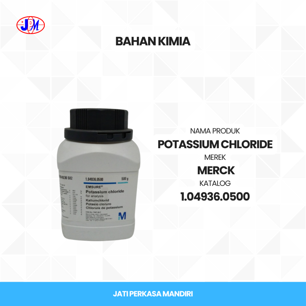 Jual Potassium Chloride Merck For Analyst / 1.04936.0500 | Shopee Indonesia