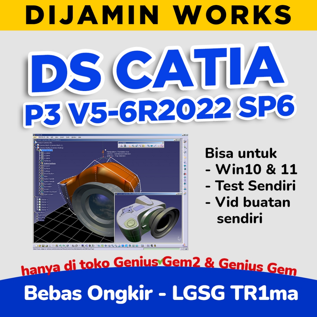 Jual DS Catia P3 v5 | Shopee Indonesia