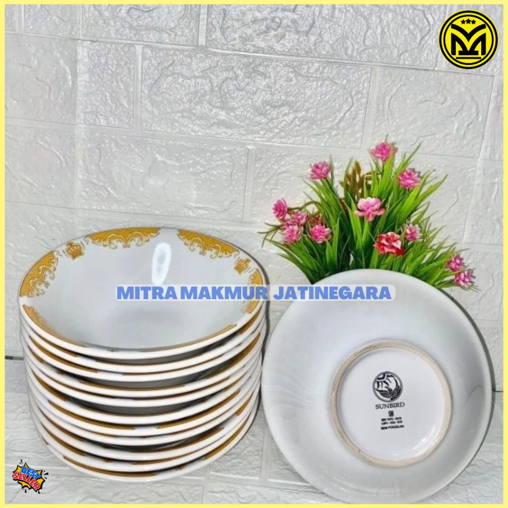 Jual MANGKOK MAHKOTA SUNBIRD / MANGKUK MAKAN MAHKOTA ISI 1 PCS / ALAT ...