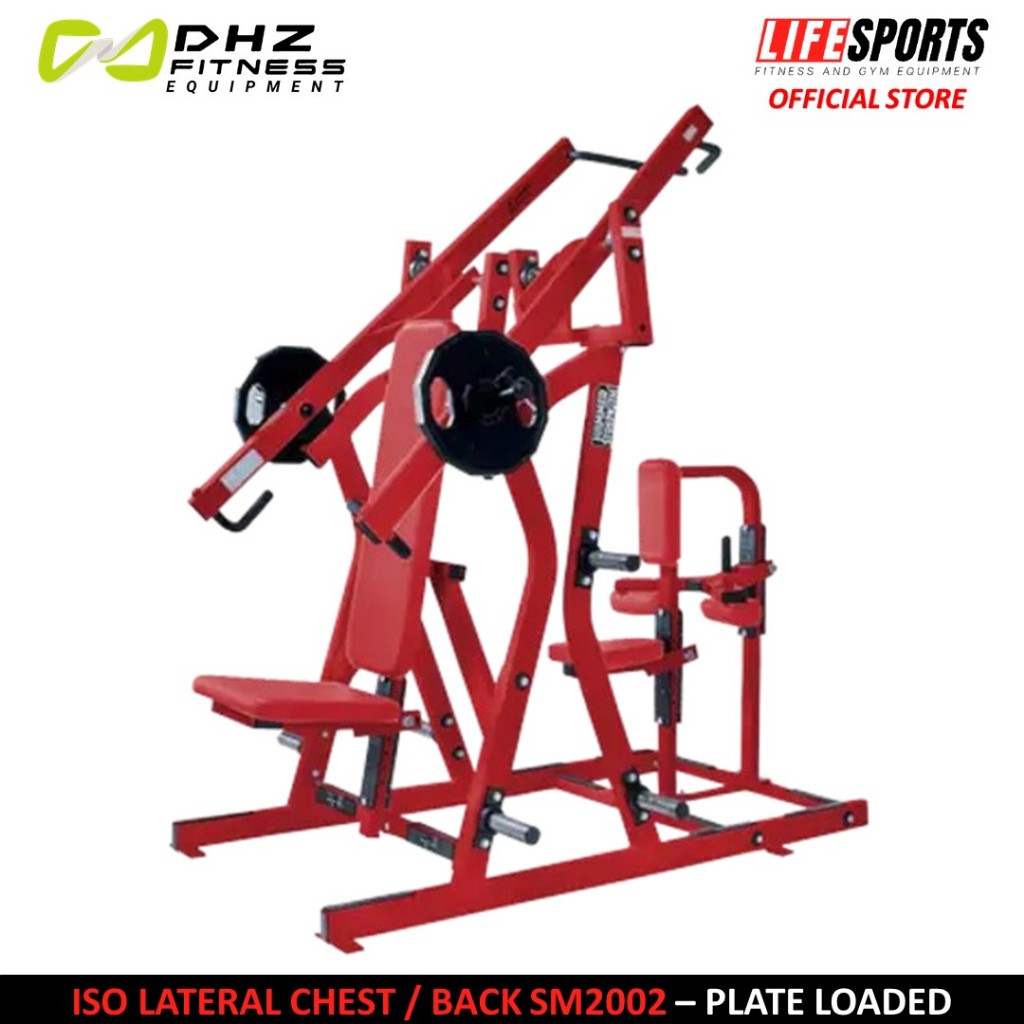 Jual LIFESPORTS - New Alat Olahraga Fitness Gym Plate Loaded ISO ...