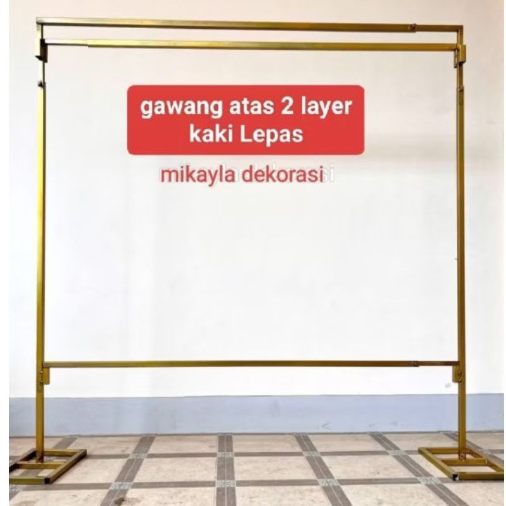 Jual TIANG GAWANG BESI DEKORASI ADJUST 4x4 m | Shopee Indonesia
