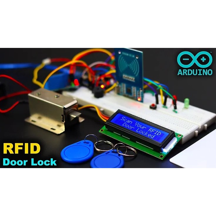 Jual [Project] Arduino RFID Door Lock System with LCD Display | Shopee ...