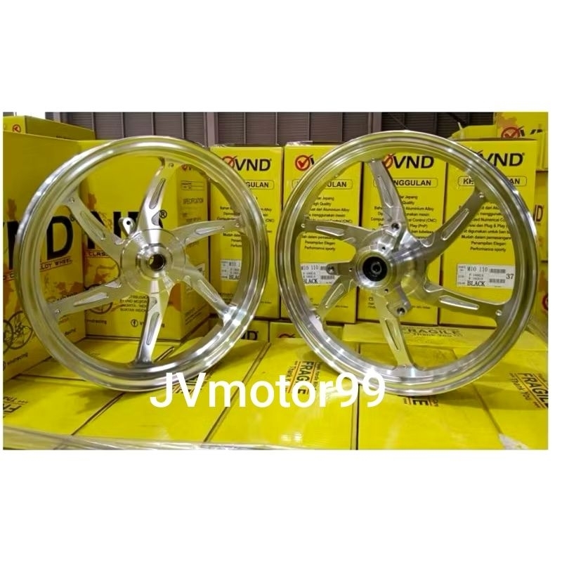 Jual VELG RACING VND SIX STAR V2 GEN2 1.85X14 & 2.15X14 NMAX NEW /NMAX ...