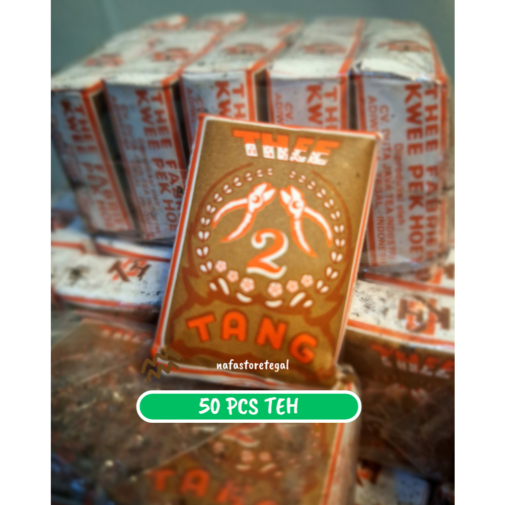 Jual Teh 2 Tang bungkus hijau - Teh Tubruk (50 pcs) | Shopee Indonesia
