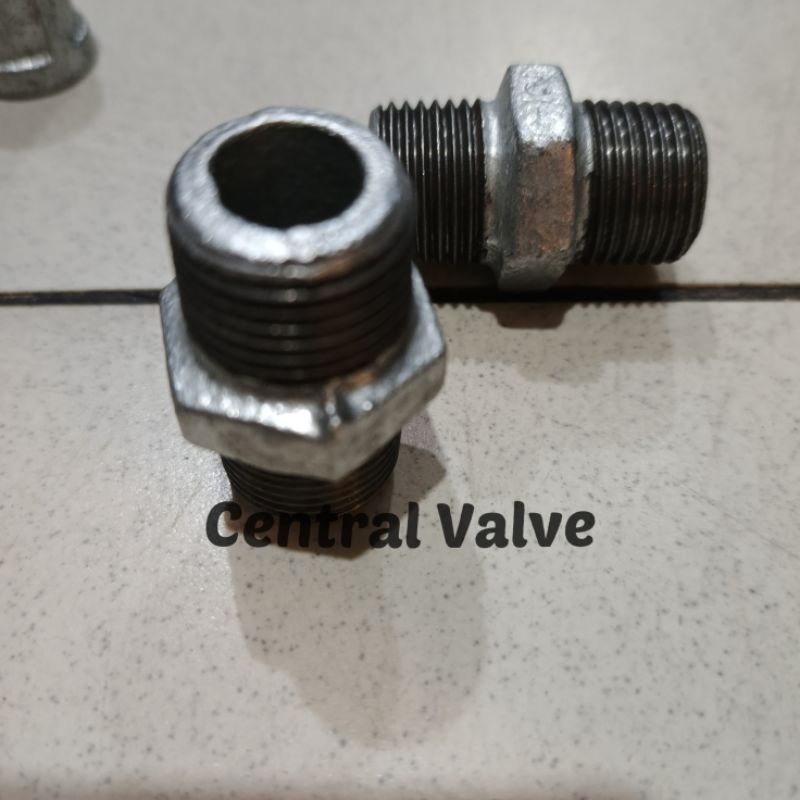 Jual Double Nepel Galvanis 4" Inch | Shopee Indonesia