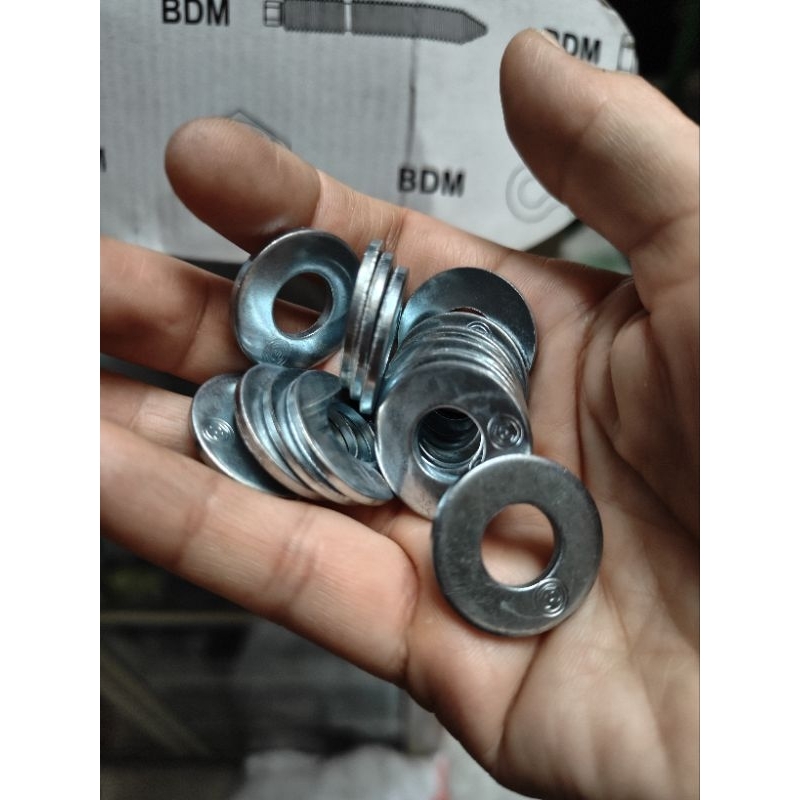 Jual Ring plat m10 galvanis tebal kuat / ring plat 3/8 / Ringplat 3/8 ...