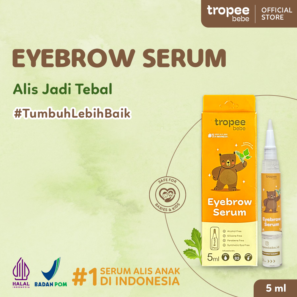Jual Tropee Bebe Eyebrow Serum 5ml | Serum Alis Anak | Shopee Indonesia