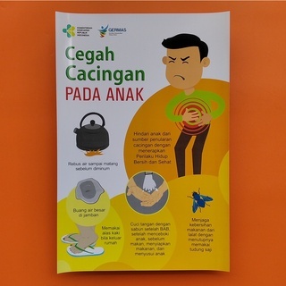 Jual Poster termurah Poster Kecacingan - Cegah Cacingan pada Anak ...