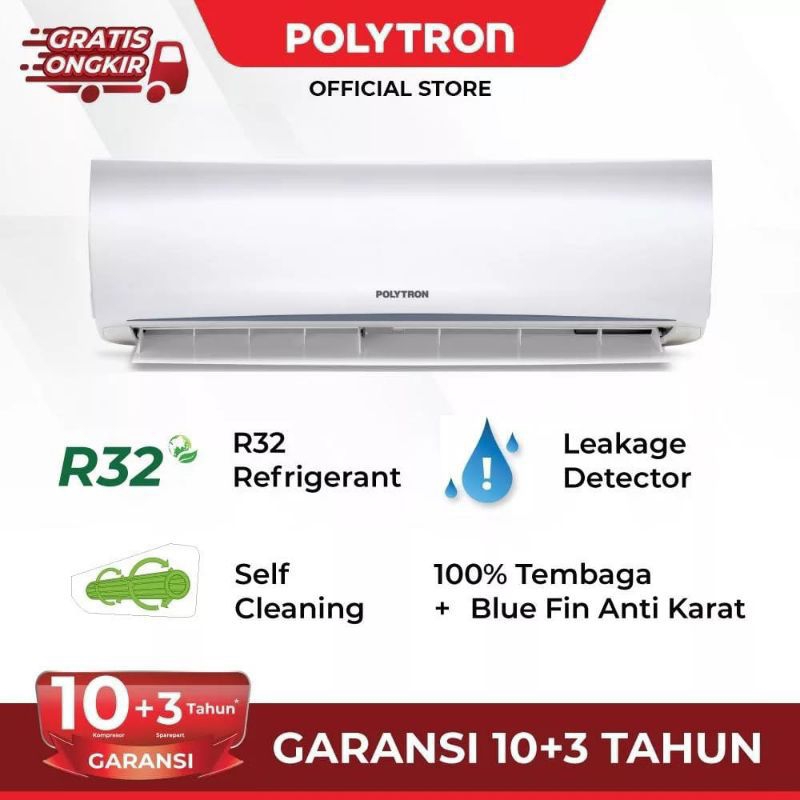 Jual POLYTRON AC 1/2 PK Deluxe Standar PAC-05VH | Shopee Indonesia