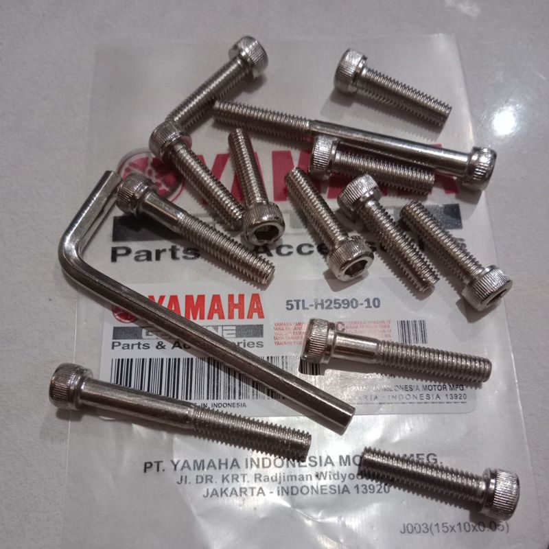 Jual BAUT CVT BLOK MESIN + KUNCI L YAMAHA MIO SPORTY SOUL KARBU MIO ...