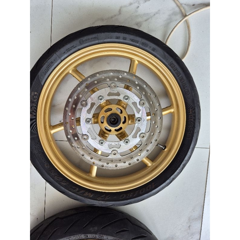 Jual velg rcb ninja rr 150 full set | Shopee Indonesia