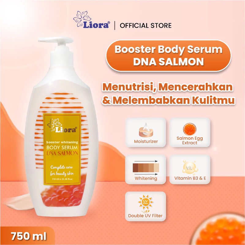 Jual BERLICE BEAUTY BODY LOTION DNA SALMON LIORA | Shopee Indonesia