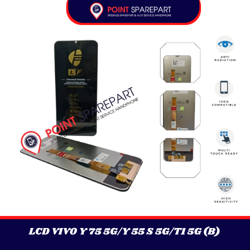 Jual Lcd Vivo Y 75 5G/Y 55 S 5G/T1 5G Fullset Touchscreen | Shopee ...