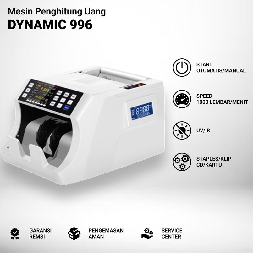 Jual Mesin Hitung Uang PRIME DYNAMIC 996 Money Counter Prime Dynamic ...