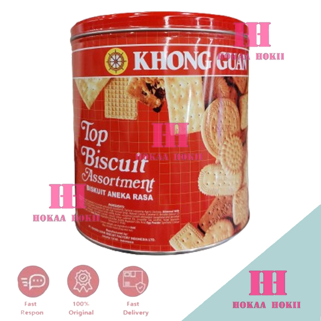 Jual Khong Guan Assorted Biskuit Kaleng Kemasan Baru 650gr | Shopee ...