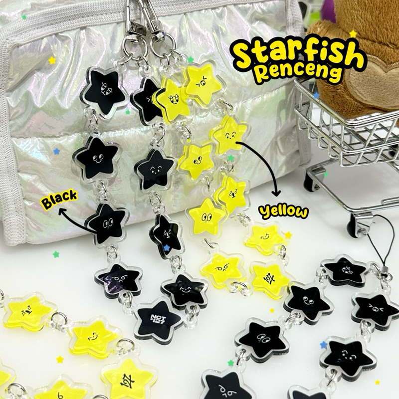 Jual [GANTI GAMBAR] Inspired Nct Starfish Renceng | Keychain Nct 127 ...