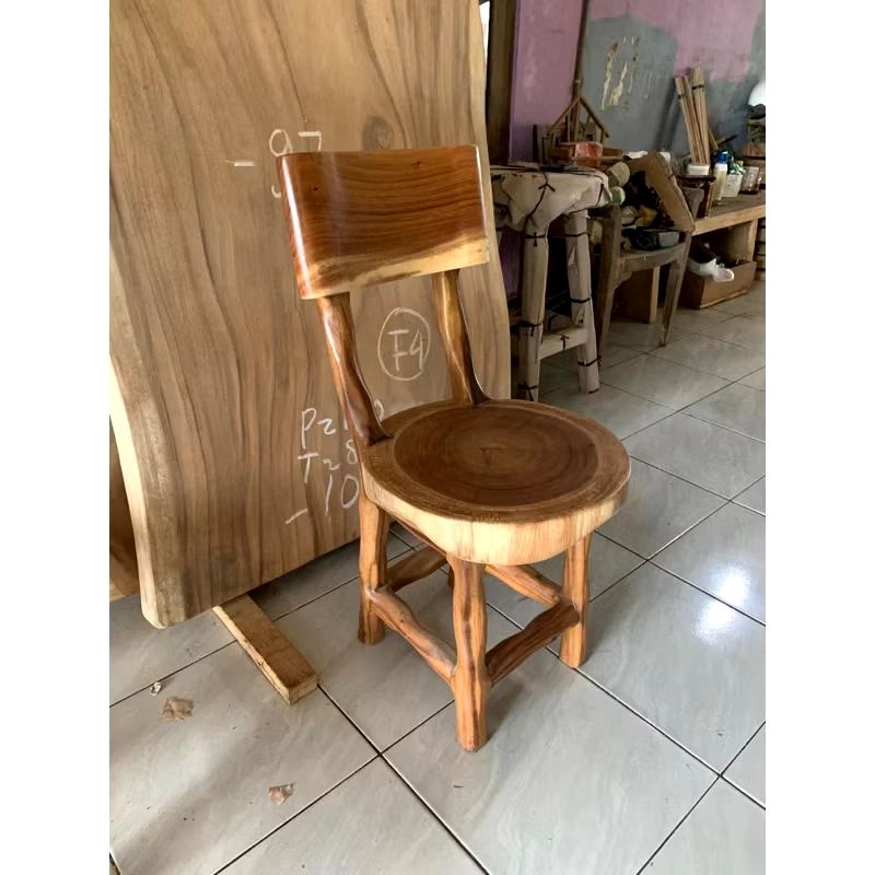 Jual kursi makan kursi cafe kursi rumah makan kursi makan trembesi ...