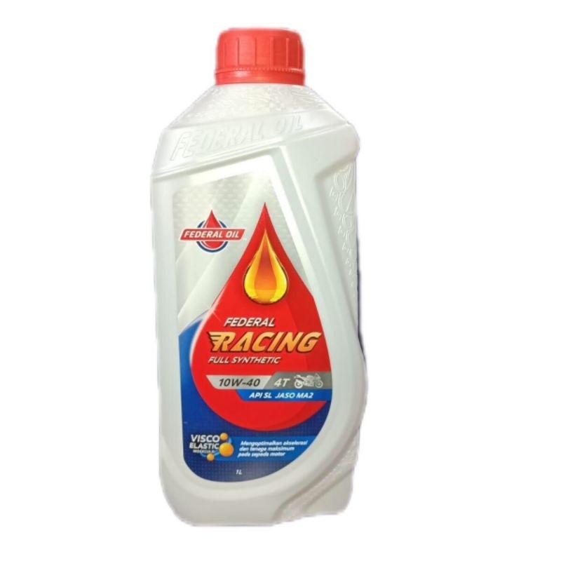 Jual Oli federal Racing full synthetic 1L 10w-40 untuk mesin motor ...