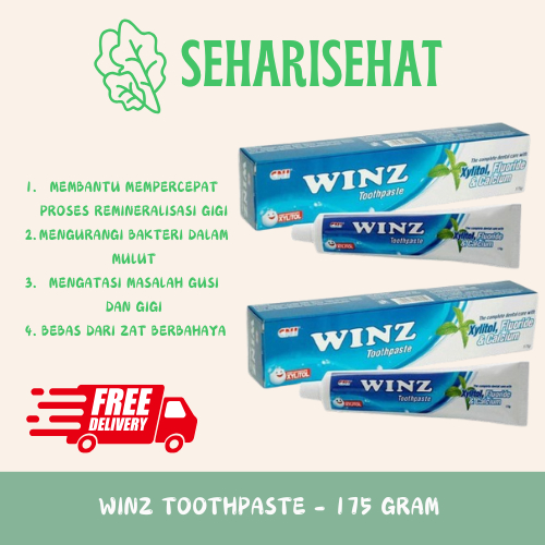 Jual Winz Pasta Gigi CNI Toothpaste Winz Pasta Gigi 175 gr | Shopee ...