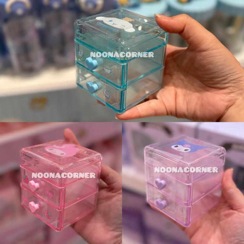 Jual Miniso x Sanrio ‼️ Mini Desk Organizer / Storage Laci Mini Sanrio ...