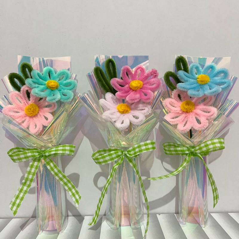 Jual [PO 1 Hari] Buket bunga tulip - BUKET MINI - Buket hologram ...