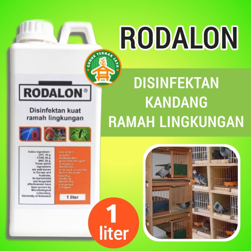 Jual RODALON 1Liter Disinfektan Kandang Anti Kuman Anti Bakteri Ramah ...