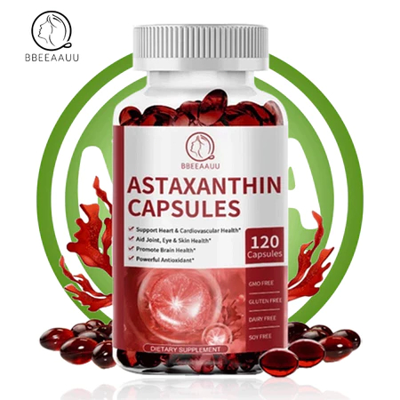 Jual BBEEAAUU Suplemen Astaxanthin - Antioksidan Ganggang Alami untuk ...