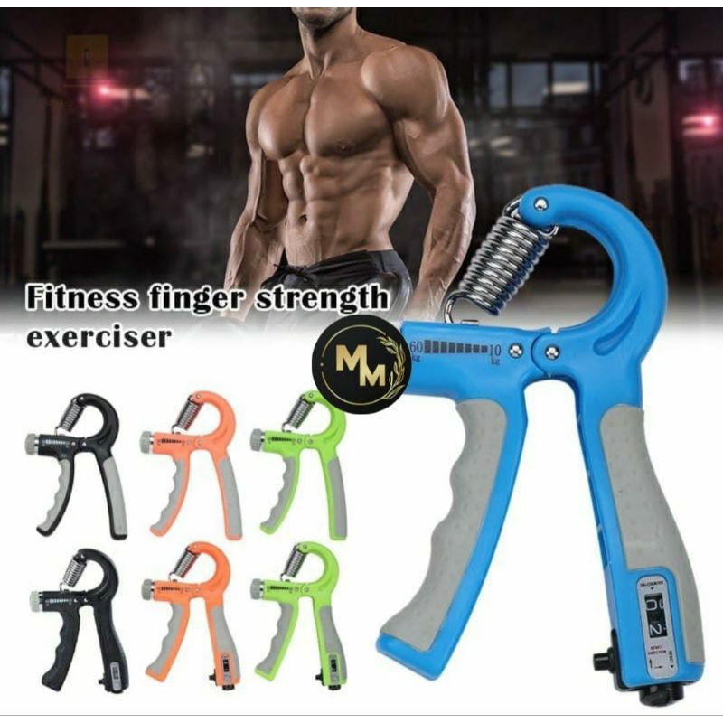 Jual Hand Grip MJ Fitness Finger Strength Exerciser | Shopee Indonesia