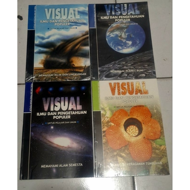 Jual buku visual ilmu pengetahuan populer untuk pelajar dan umum ...