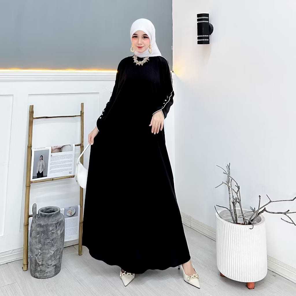 Jual GAMIS ABAYA MODEL TERBARU GAMIS PREMIUM CRINKLE ABAYA GAMIS INARA ...