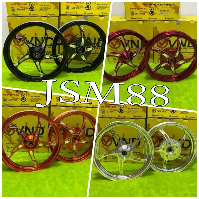 Jual Velg Pelek Racing Vnd New Speed Beat Scopy Genio Vario 110 Spacy ...