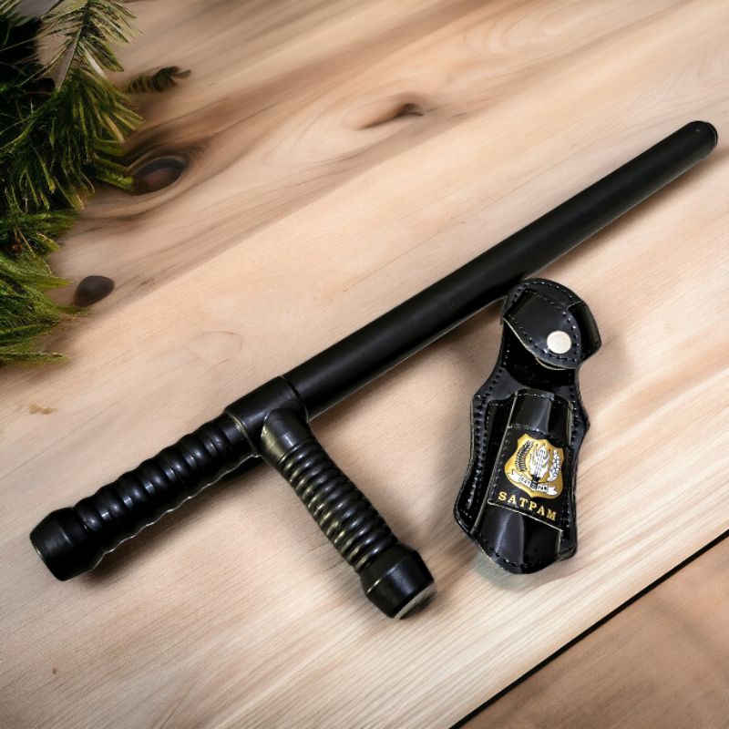 Jual Tongkat Pentungan Satpam Security dan Sarung Tongkat Kilap logo ...