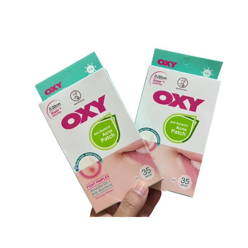 Jual Oxy 10 acne pimple medication | acne patch 35pcs | Shopee Indonesia