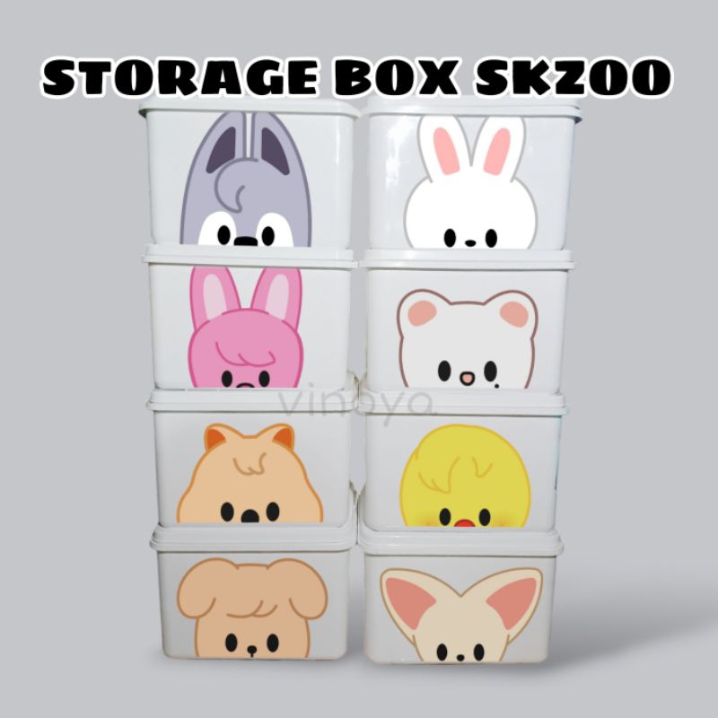 Jual PO | STORAGE BOX SKZOO BESAR | Shopee Indonesia