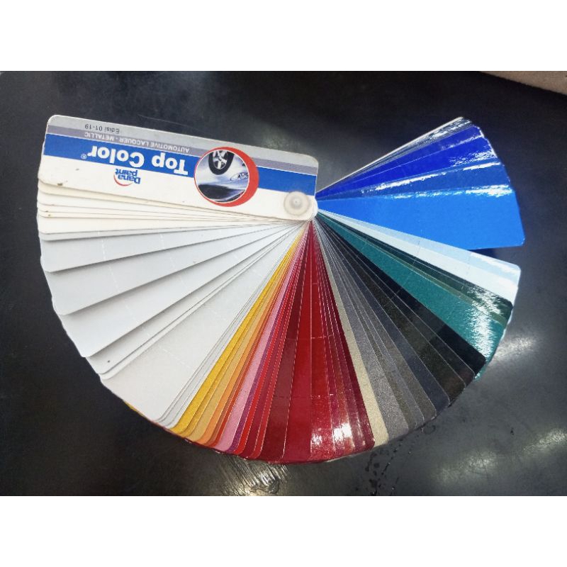 Jual katalog warna top color metalic | Shopee Indonesia