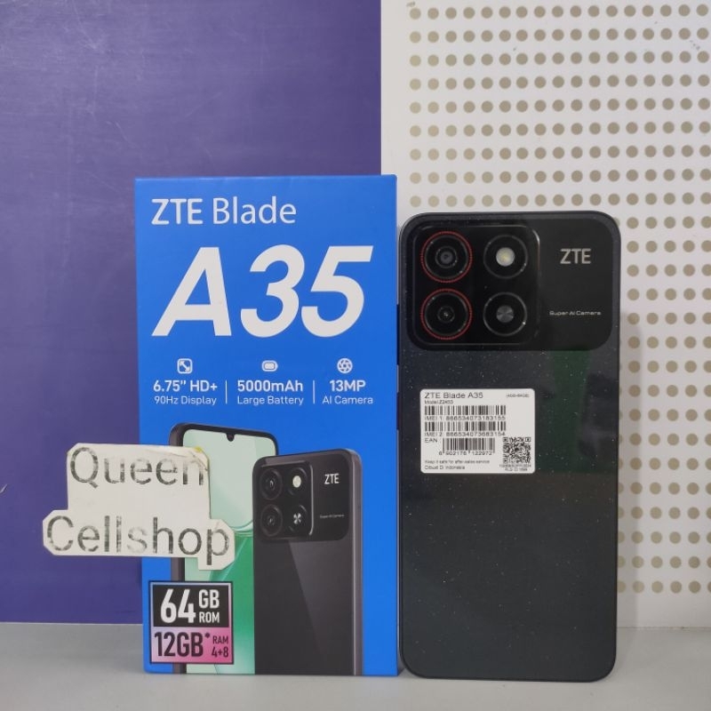 Jual ZTE BLADE A35 4/64 SECOND FULLSET | Shopee Indonesia