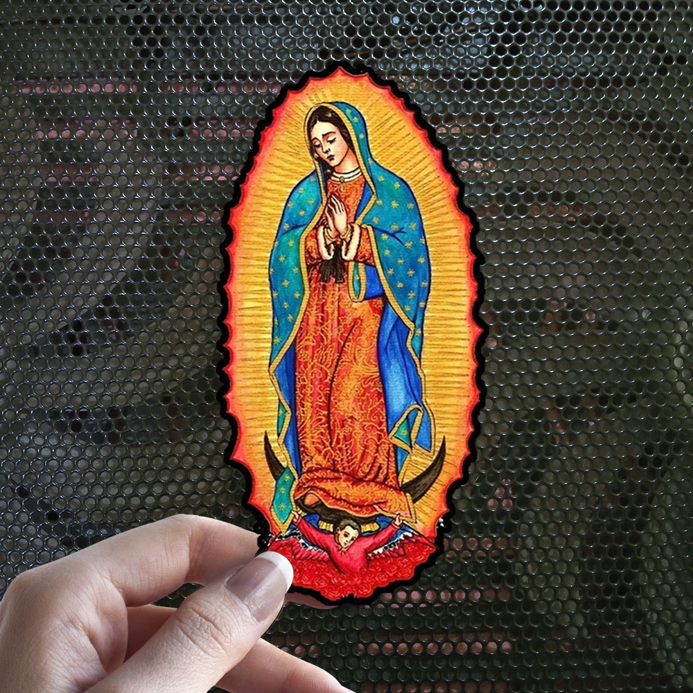 Jual Sticker Decal Vinyl Tahan Air Bunda Maria, Ibu Yesus Kristen ...